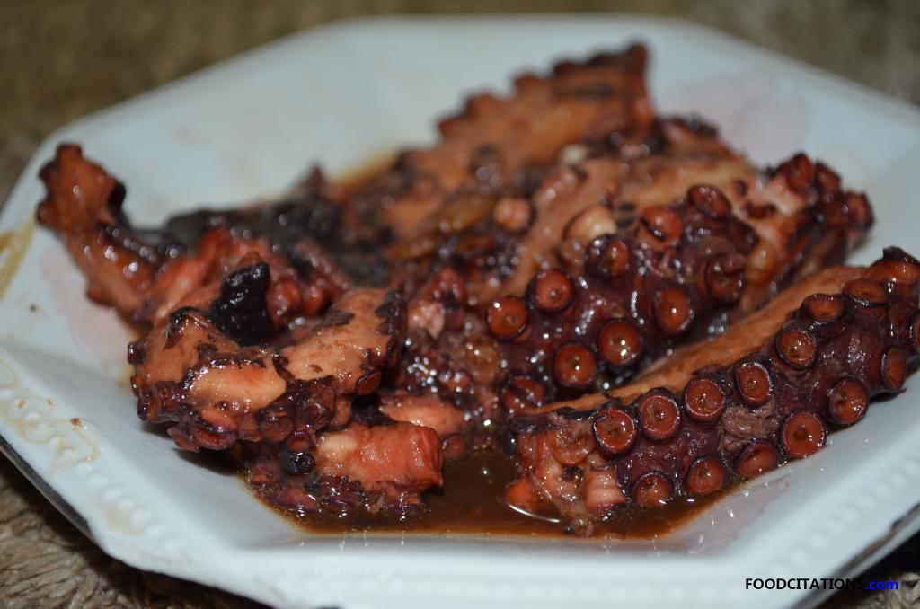 Octopus Adobo Recipe - Food Citations